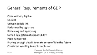 Good Documentation Practices ppt | PPTX