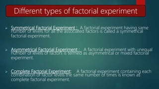 Orthogonal Property of Standard Design/Orthogonality of Design and Factorial Experiments ...