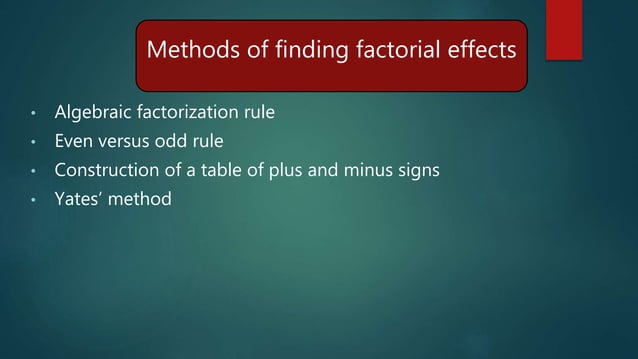 Orthogonal Property Of Standard Designorthogonality Of Design And