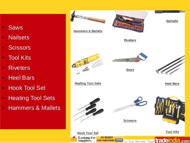 List of Hand (Manual) Tools & How to Buy Them in Bulk