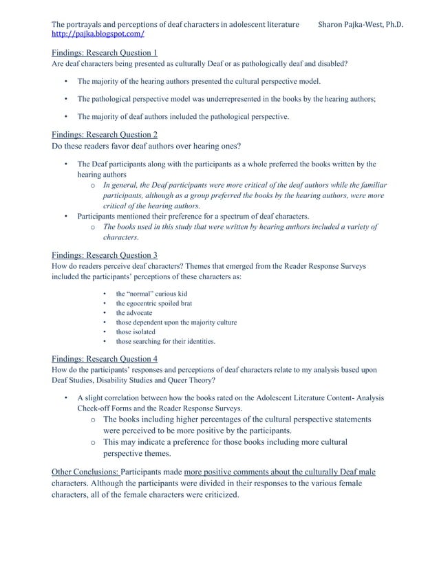 Presentation Handout | PPT