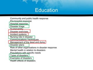 Disaster health: an Australian perspective | PPT