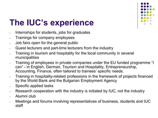 Partnerships between higher education institutions and industry – the ...