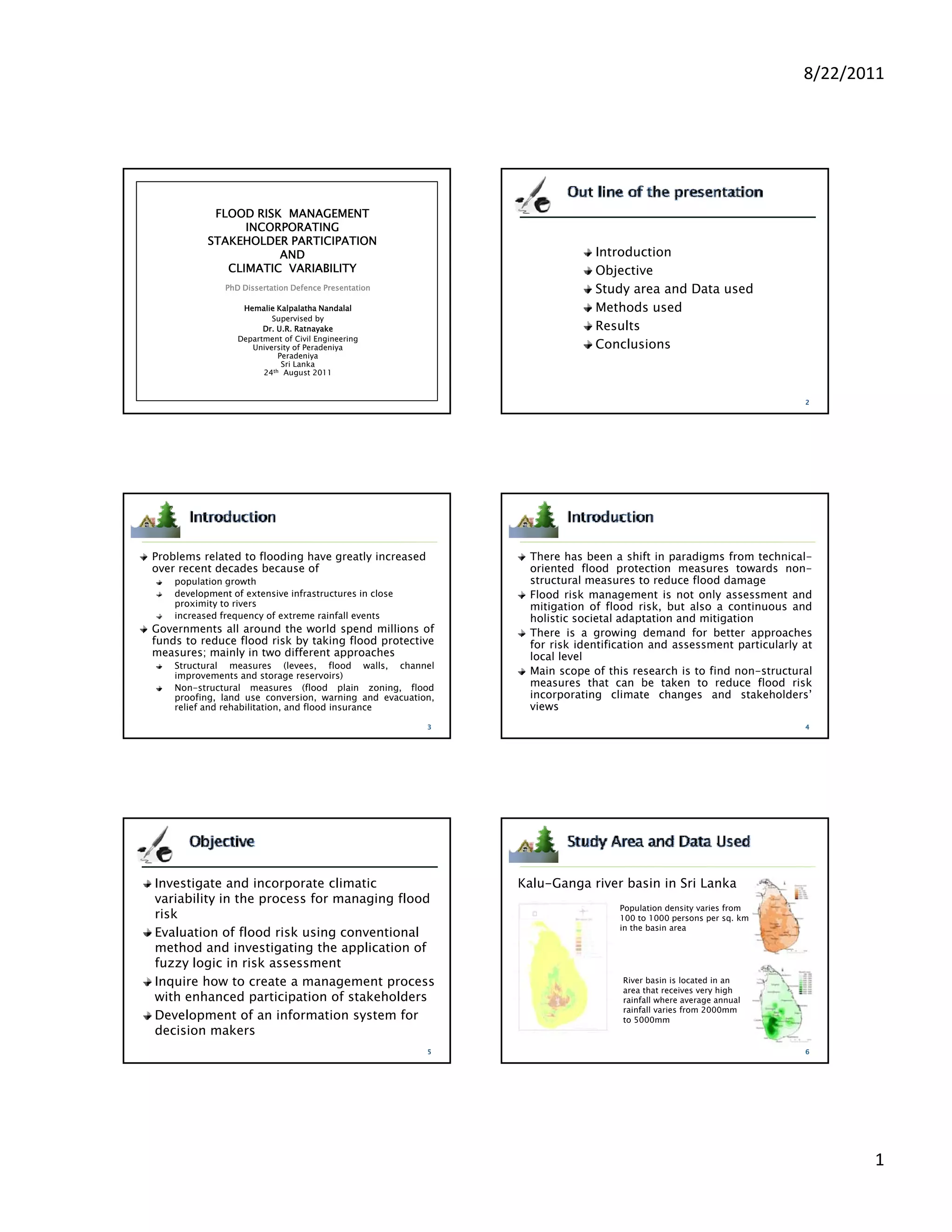 PhD Presentation | PDF