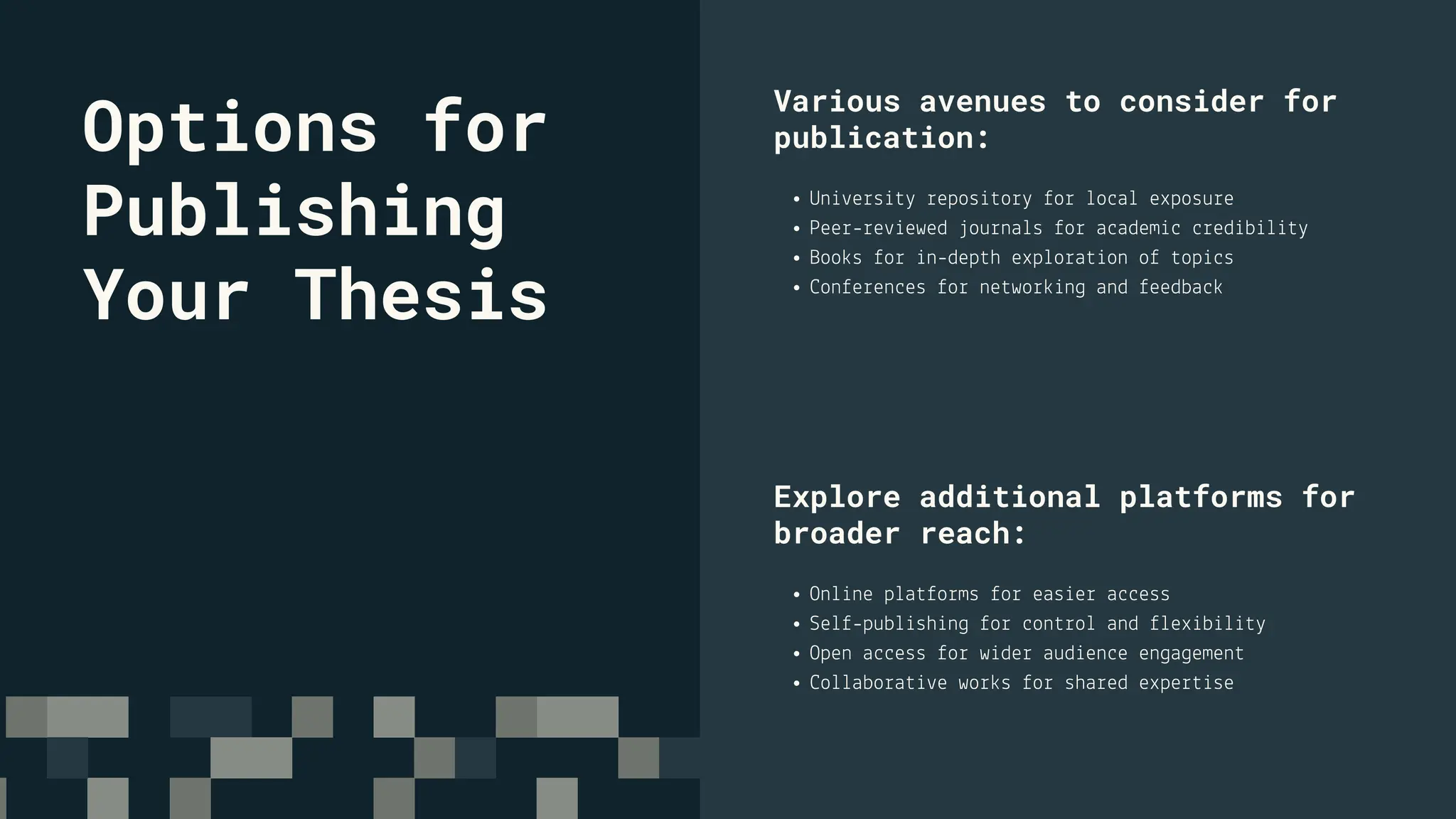 How to Publish Your Thesis with GlobalX Publications | PDF