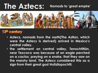 Mexico- Brief history and Culture | PPTX