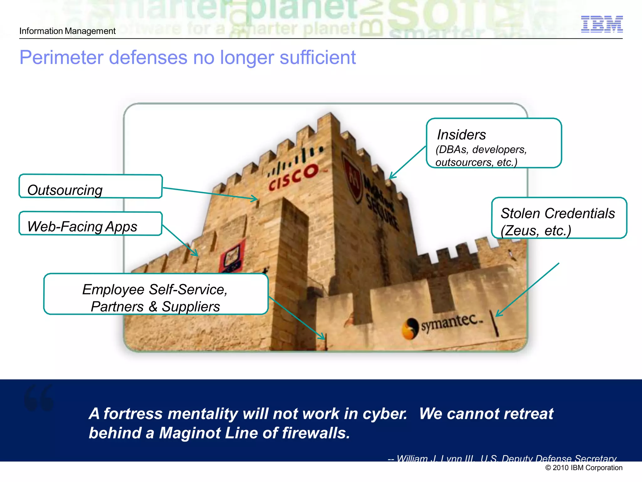 Presentation ibm info sphere guardium enterprise-wide database ...