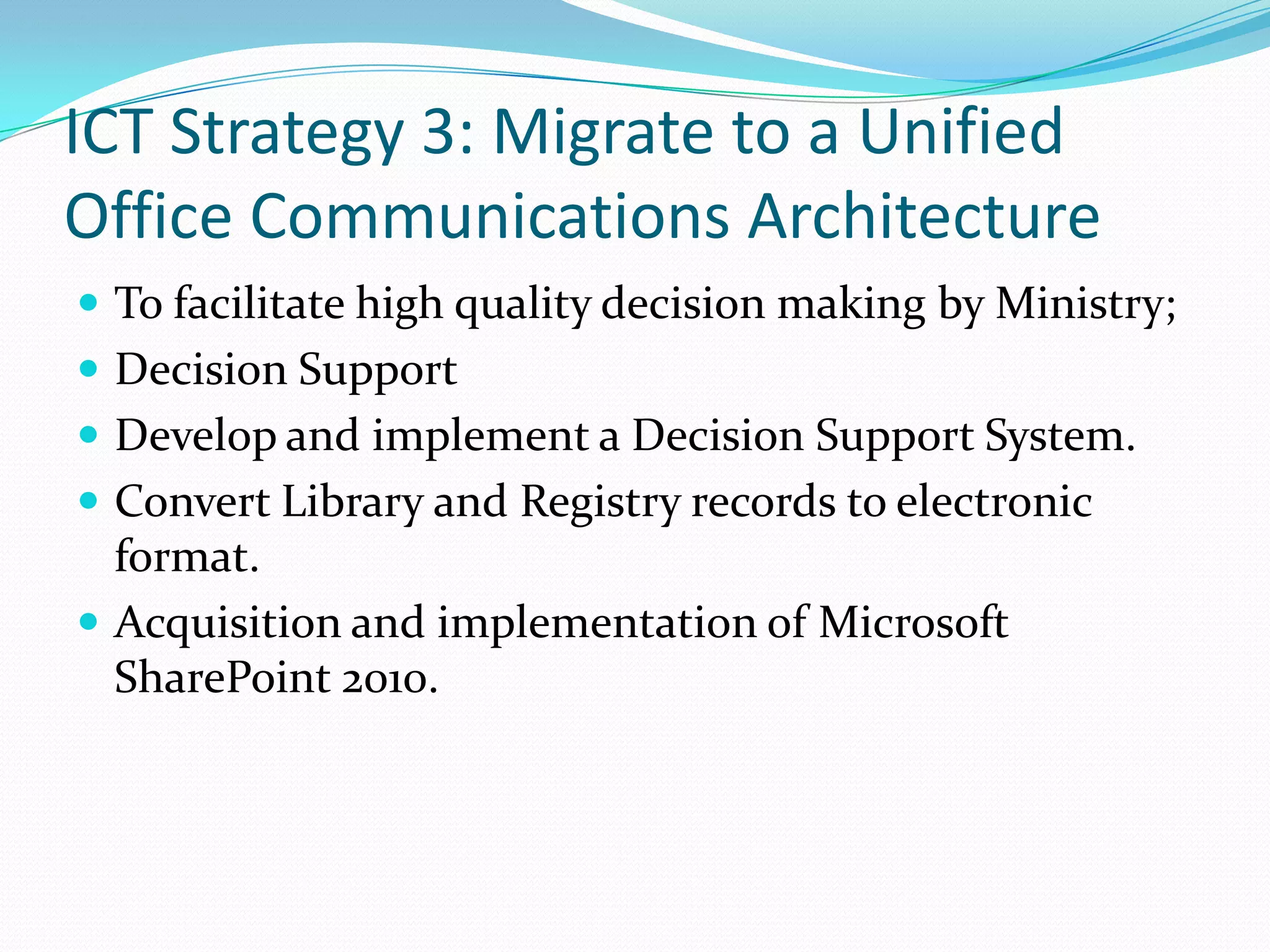 Presentation ict plan2011 | PPTX