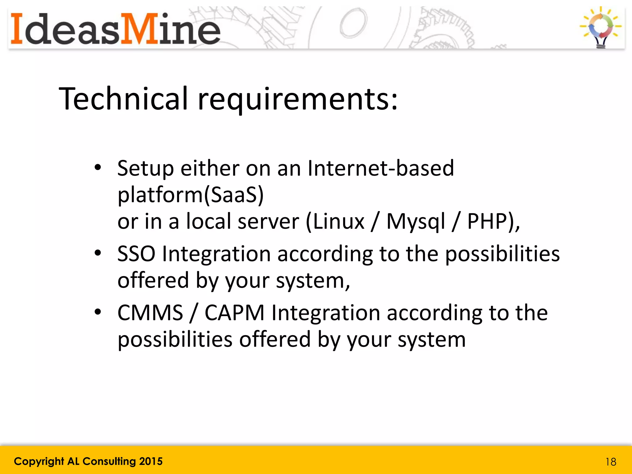 IdeasMine : Your Collaborative Innovation Platform | PDF