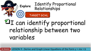 Presentation - Identify Proportional Relationships.pptx