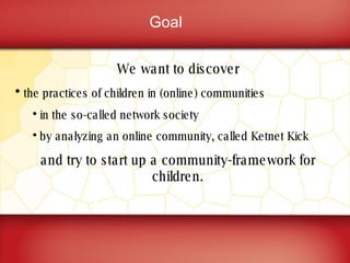 Presentation Ketnet Kick - Imagion IAMCR | PPT