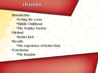 Presentation Ketnet Kick - Imagion IAMCR | PPT