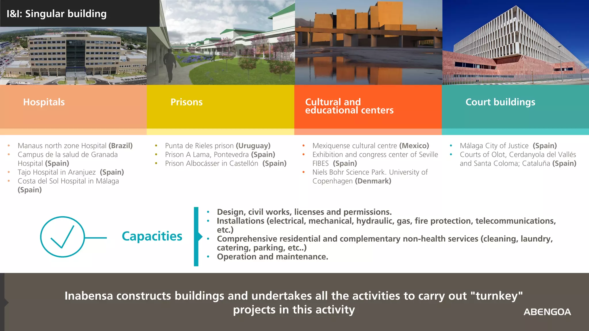 Inabensa corporate presentation 2016 | PDF