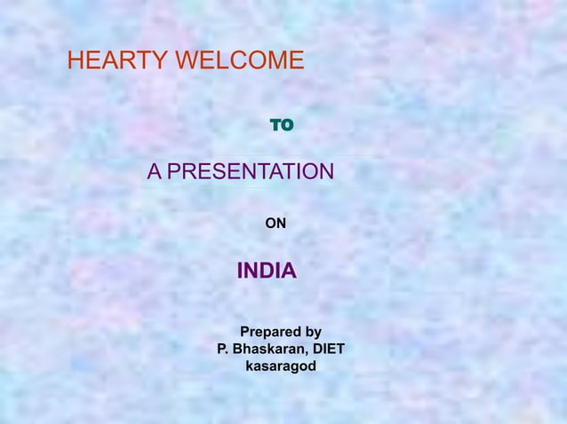 Presentation -INDIA.ppt.pdf for India country | PDF | Asia Travel ...
