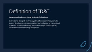Presentation - Instructional Design & Technology | PPTX