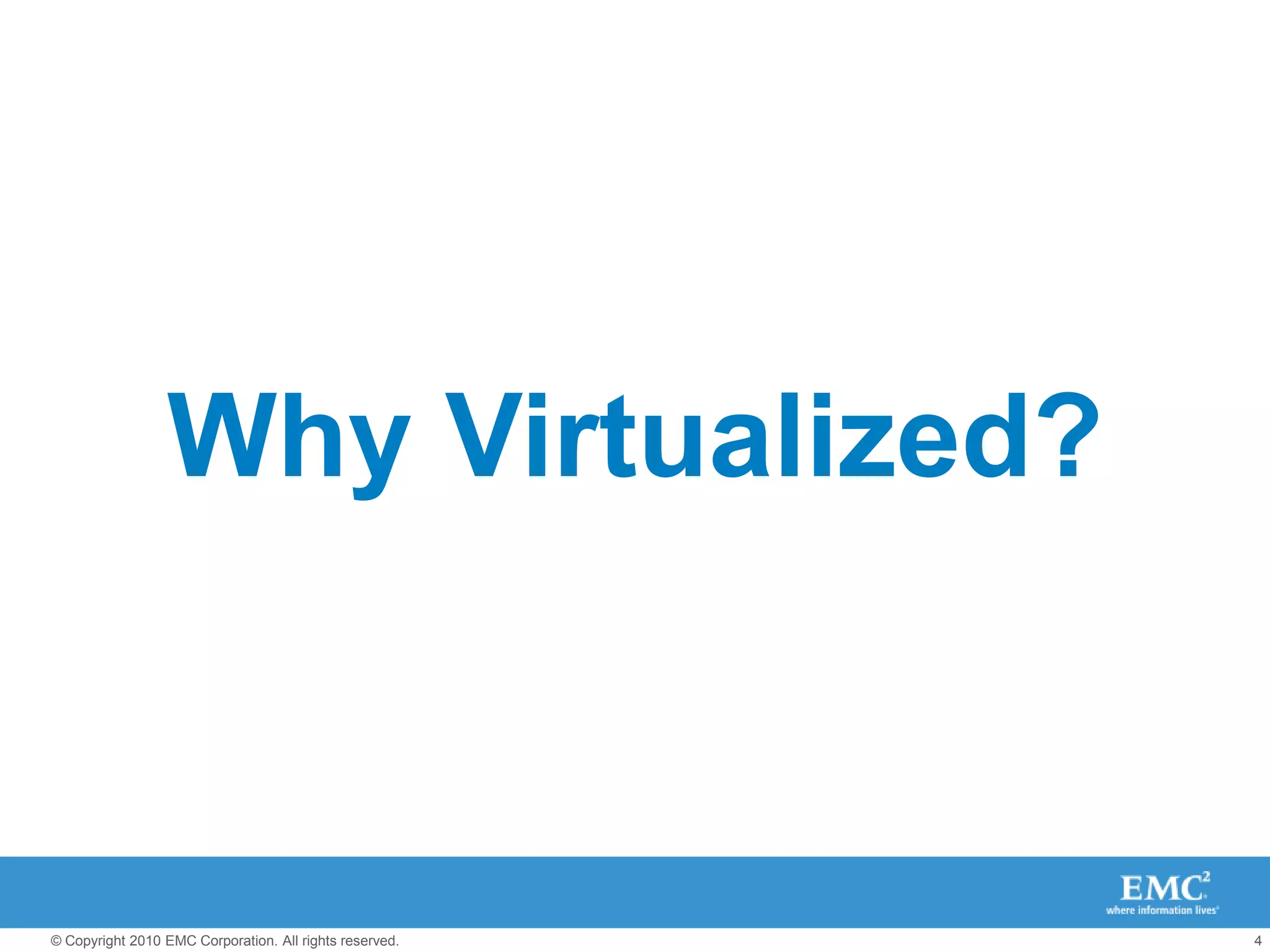 Presentation integration vmware with emc storage | PPT