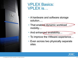 Presentation integration vmware with emc storage | PPT