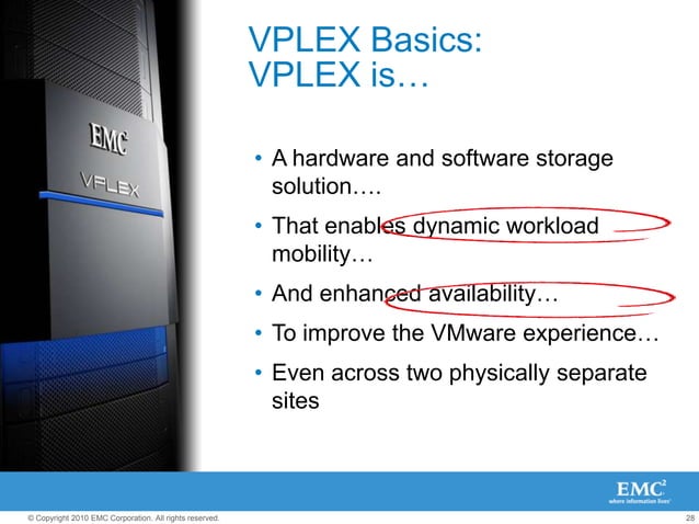 Presentation integration vmware with emc storage | PPT