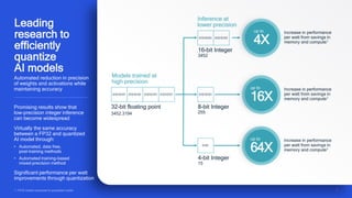 Intelligence at scale through AI model efficiency | PPT