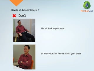 Interviewing Skills - Rimbun Job Agency | PPT