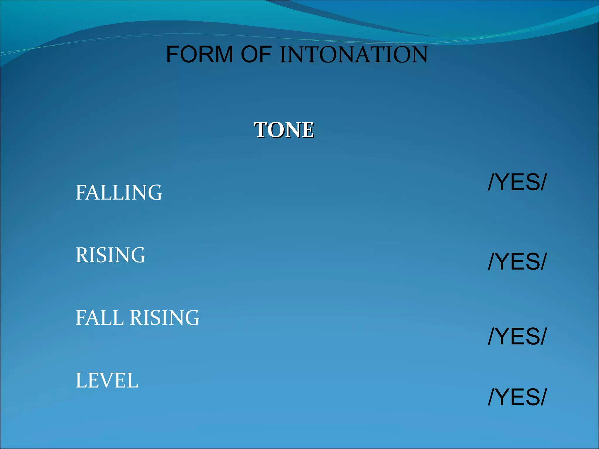 Presentation intonation | PPT