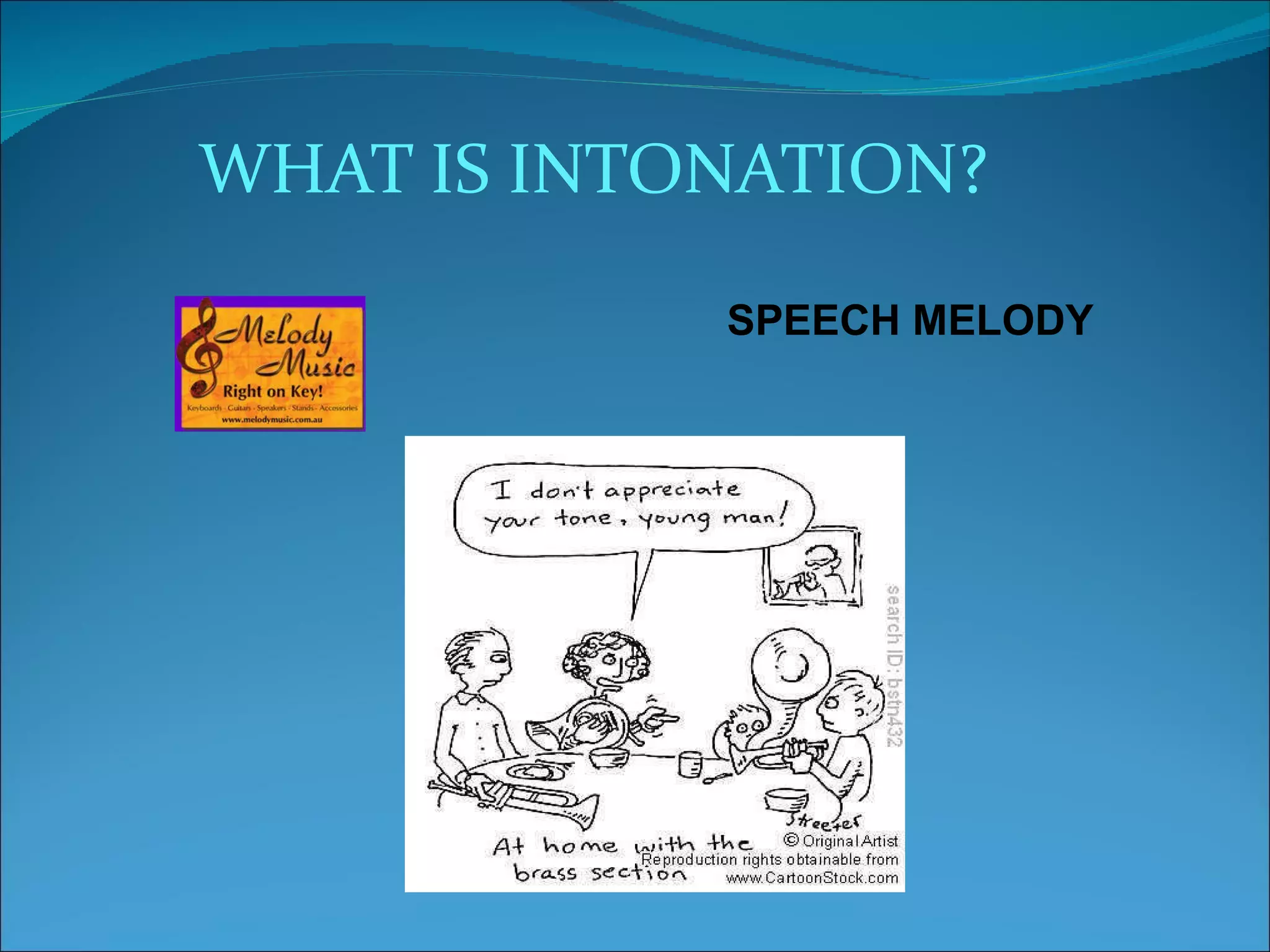 Presentation intonation | PPT
