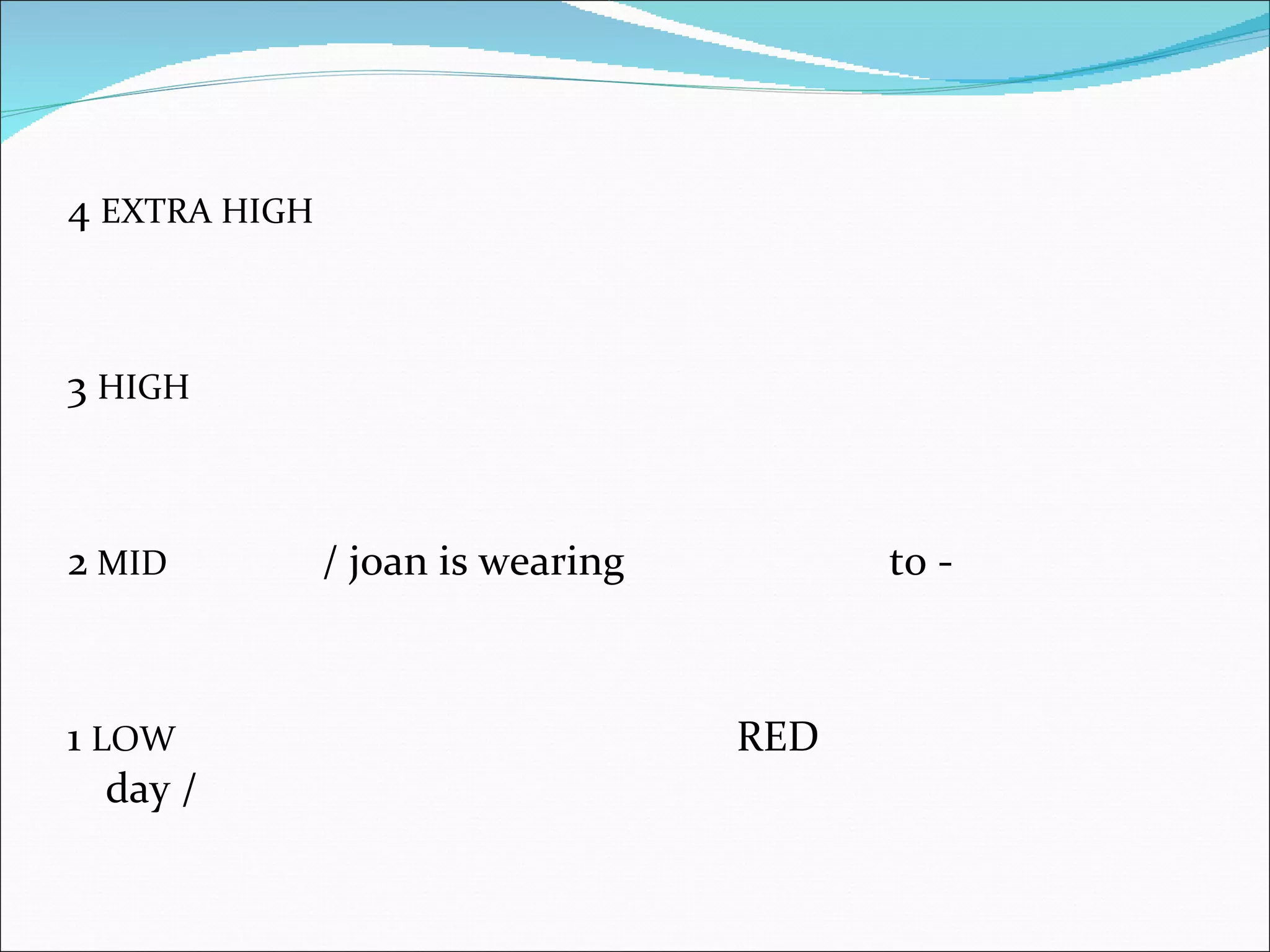 Presentation intonation | PPT