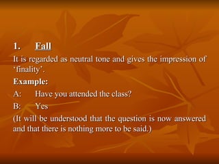 Presentation Intonation | PPT