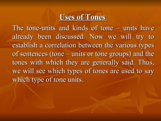 Presentation Intonation | PPT