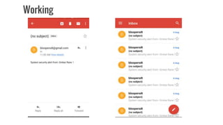 Presentation intruder detection system based on raspberry pi 3 model B ...