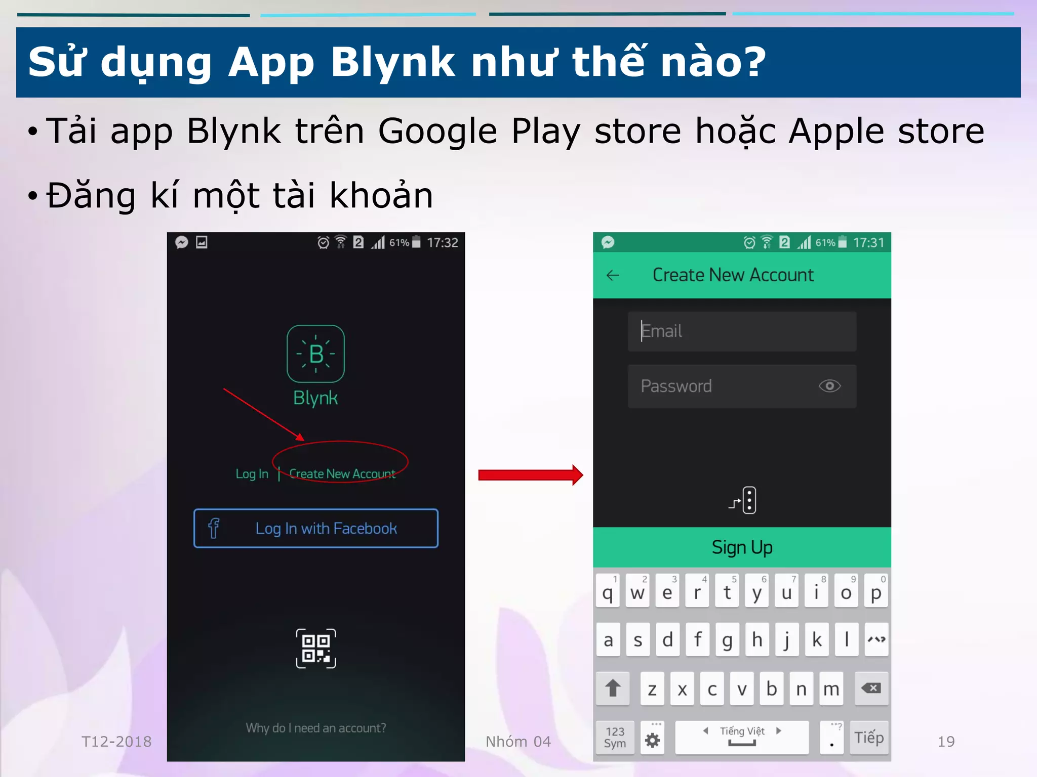 Presentation an IoT project - control LED through App Blynk on Wemos D1 ...