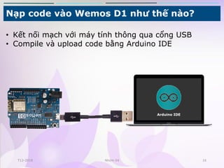 Presentation an IoT project - control LED through App Blynk on Wemos D1 ...