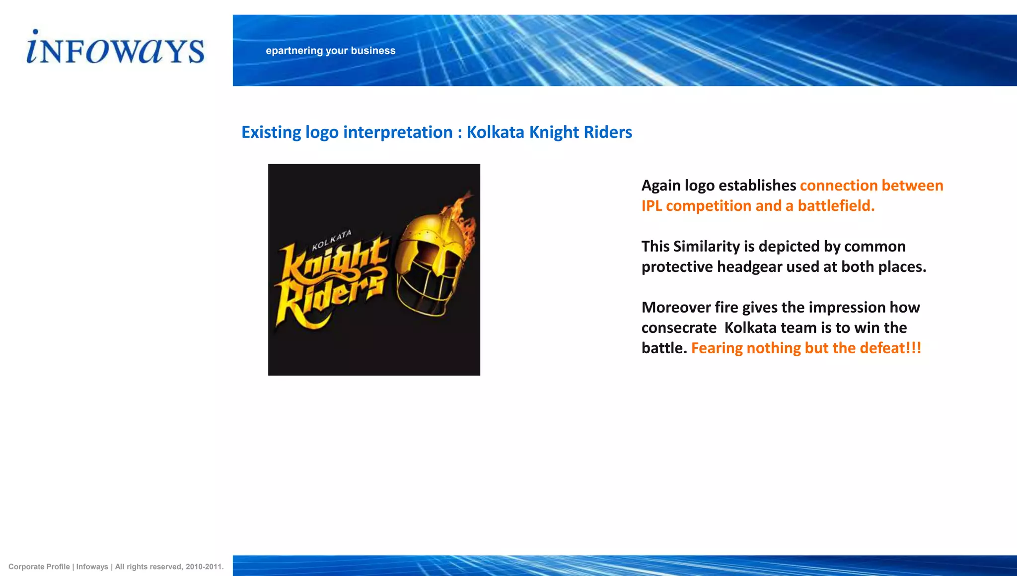Presentation IPL Team Logo Details: In Short | PPTX