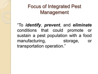 Integrated Pest Management (IPM) | PPTX