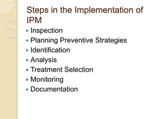 Integrated Pest Management (IPM) | PPTX