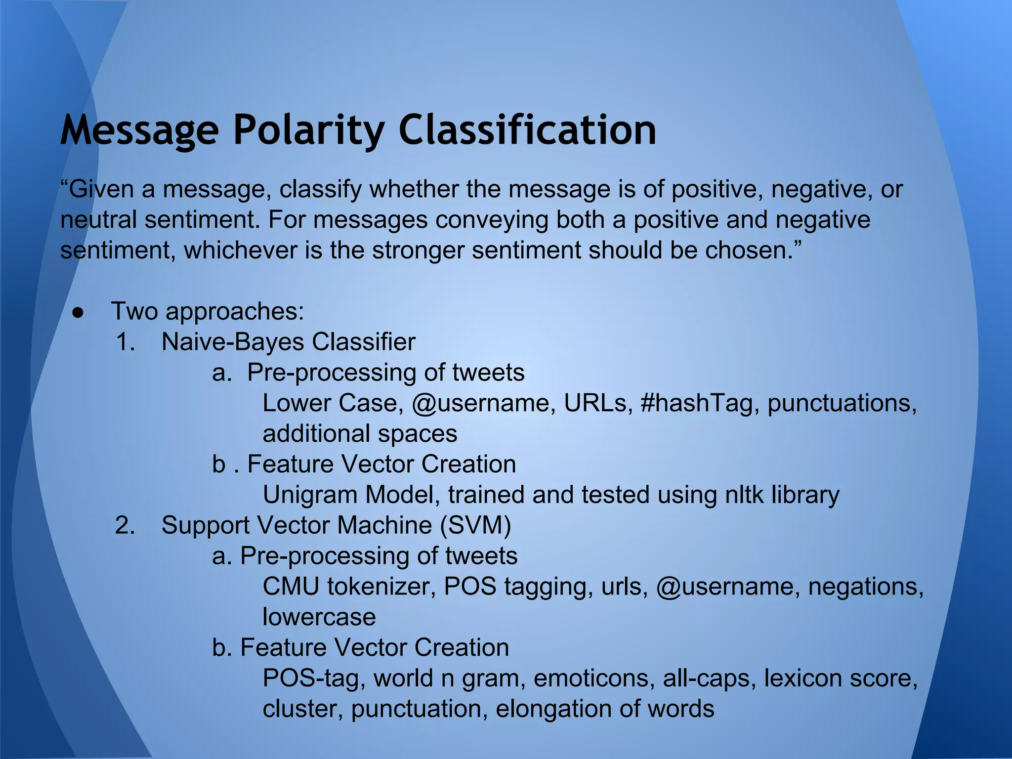 IRE2014-Sentiment Analysis | PPT