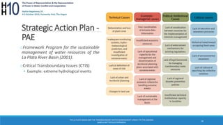 THE LA PLATA BASIN AND ITS TRANSBOUNDARY WATER MANAGEMENT UNDER THE PAE ...