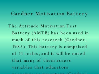 Motivación para aprender español | PPT