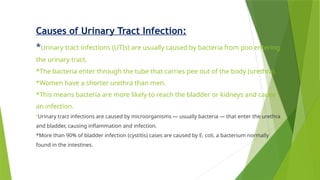 Case presentation on Urinary tract infection | PPTX