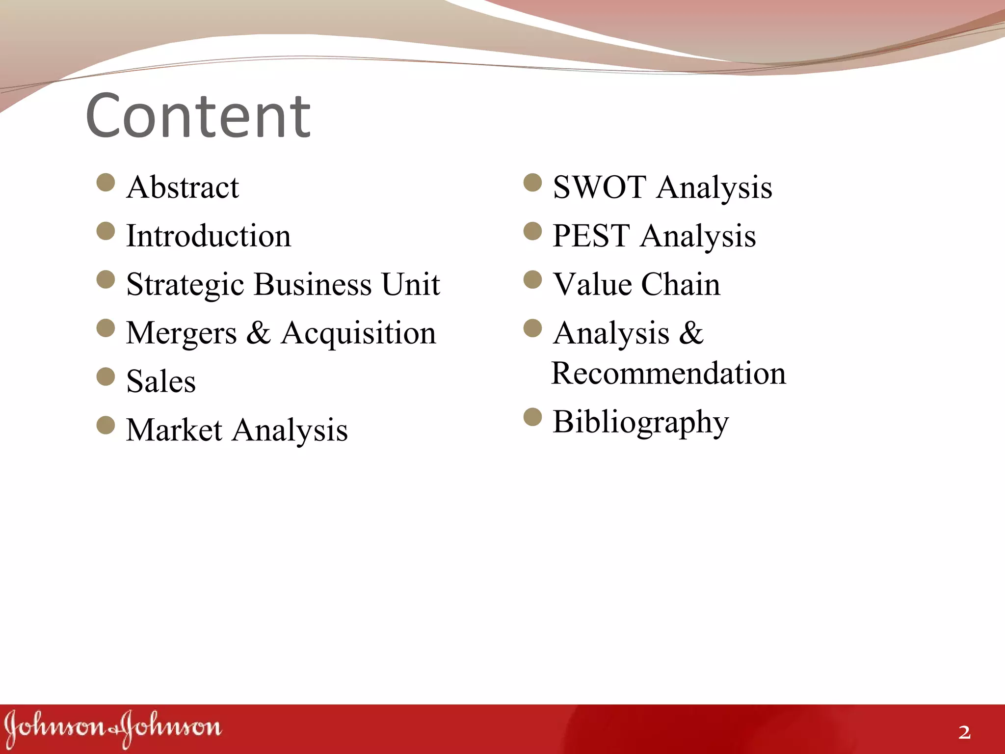 Johnson & Johnson | PPT