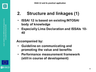 ISSAI 12 and its practical application, Jan Pieter Lingen, Netherlands ...