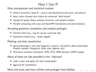 My Research Journey with R | PPT