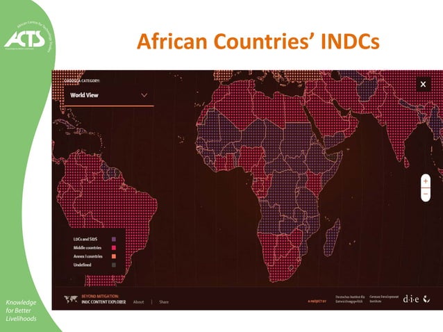 Communicating Adaptation information: African Countries' INDCs, by ...