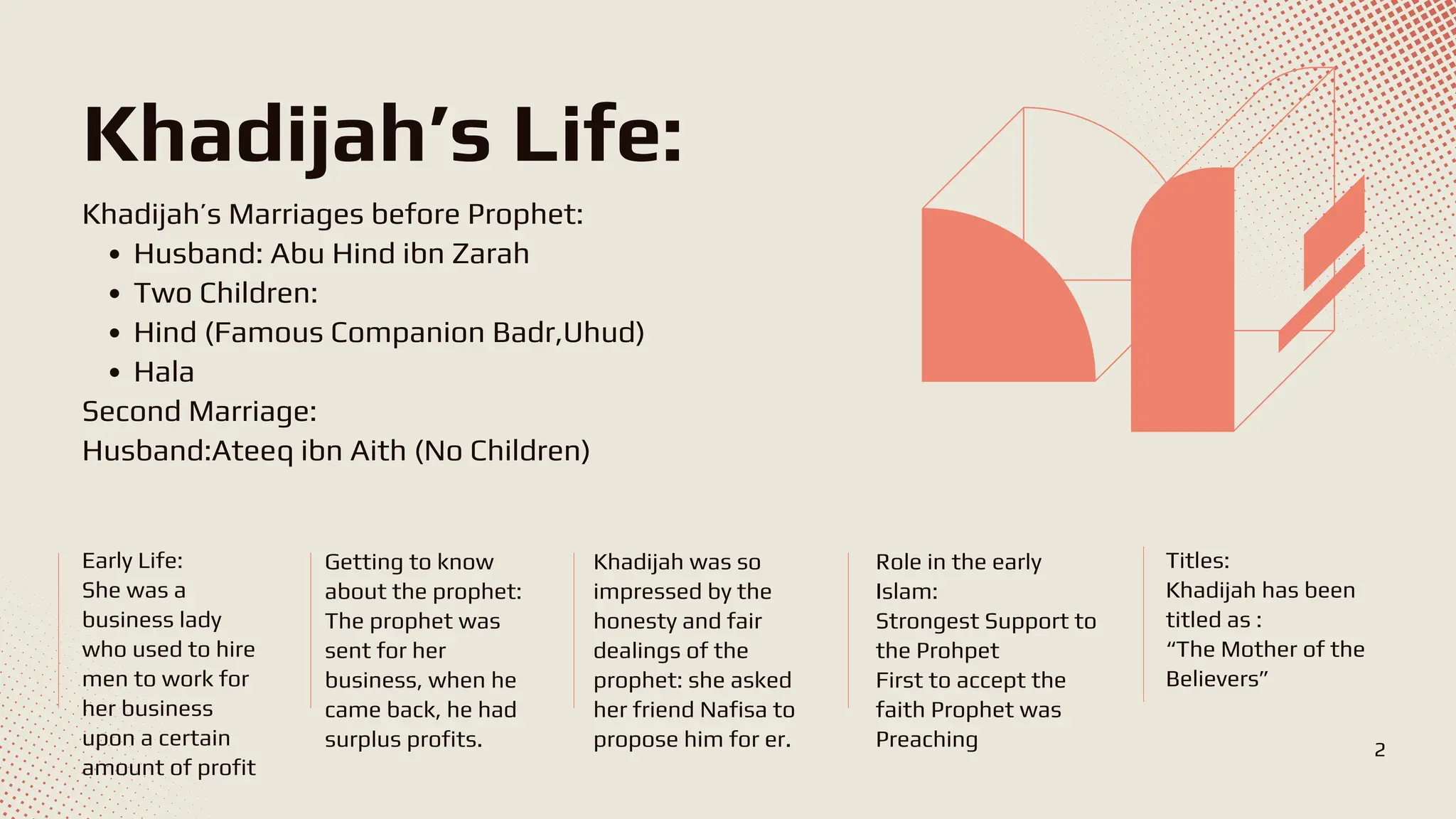 Presentation - Khadijah (R.A) Life and Legacy.pdf