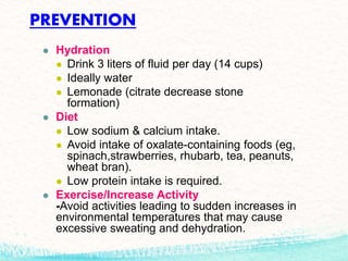 Presentation kidney-stone final | PPTX