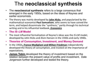 A History of Macroeconomics. | PPTX