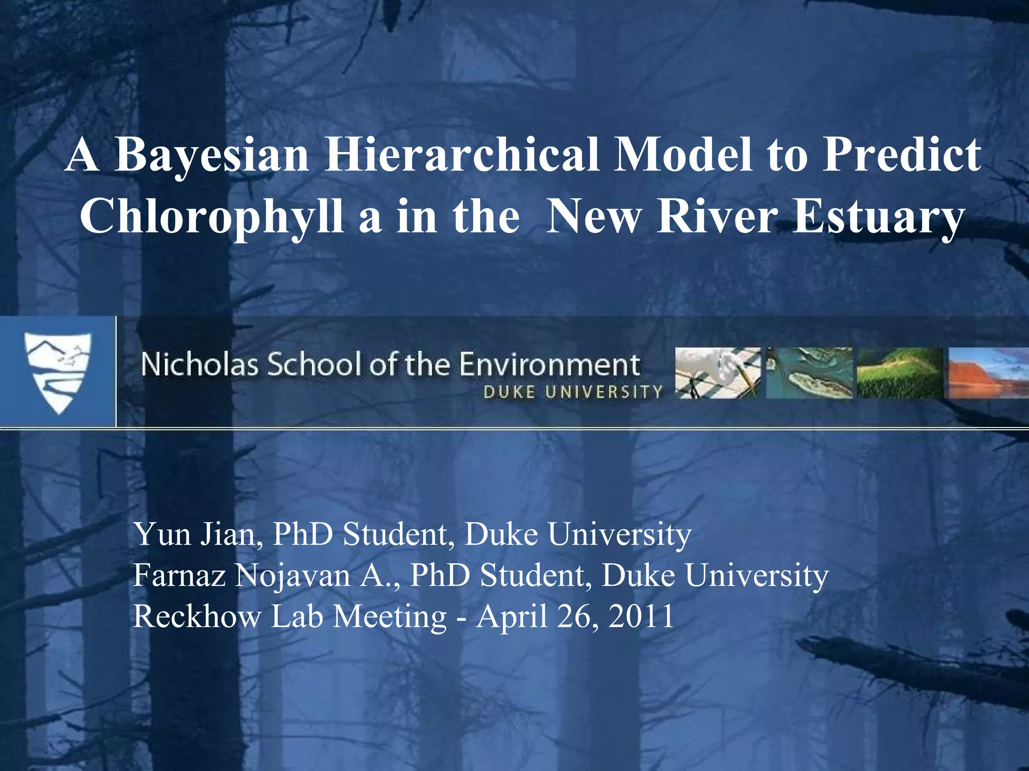 Presentation lab meeting NRE | PPT