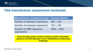 Latest trends in manufacturing quality | PPTX