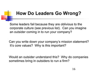 Presentation leadership & engineering mgmt. | PPT