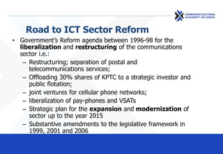 Legal and policy framework -ICT week 2016 | PPTX
